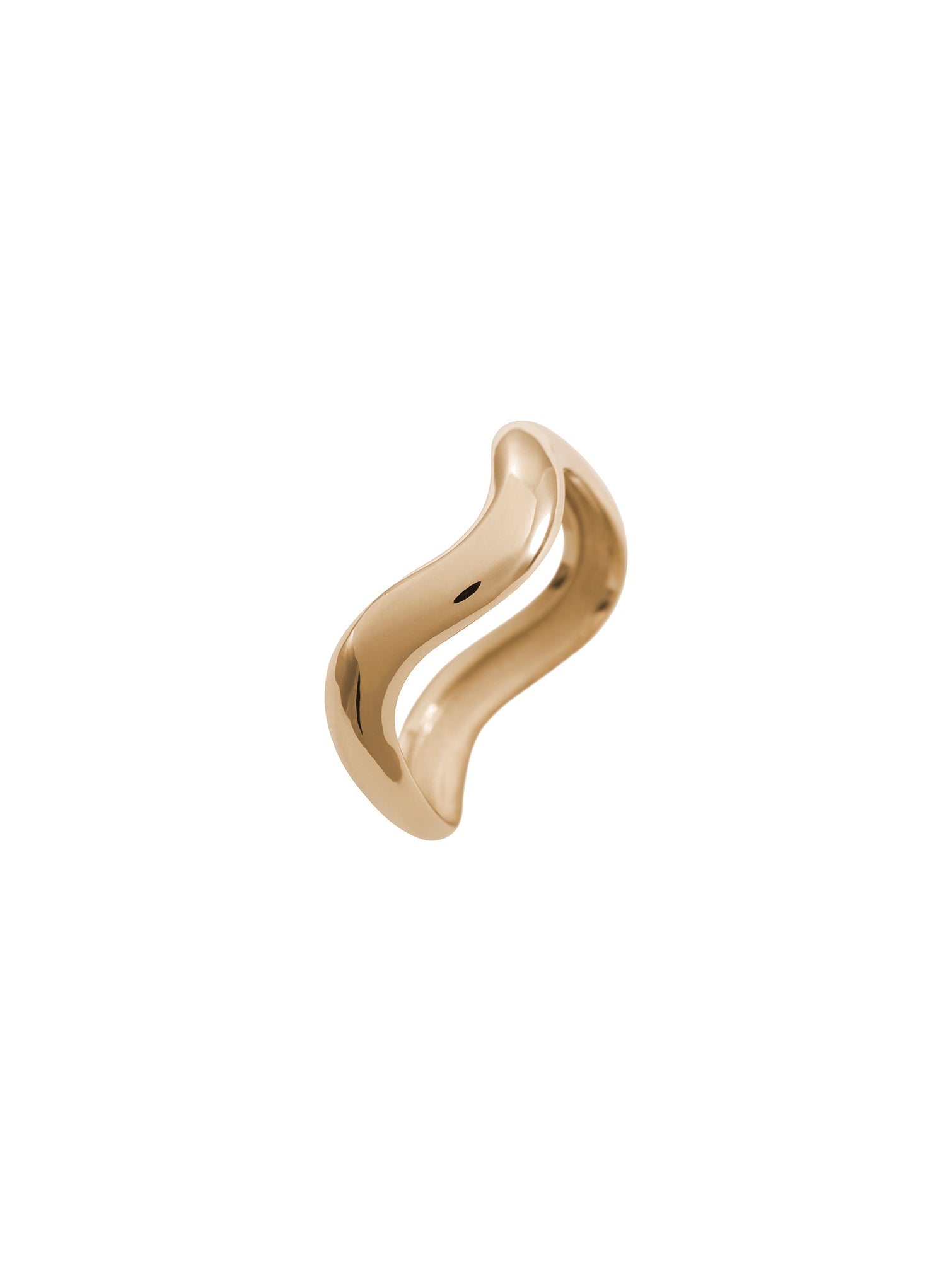 Anello Ring N°2 - obrączka o nieregularnym, falistym kształcie – ROSA